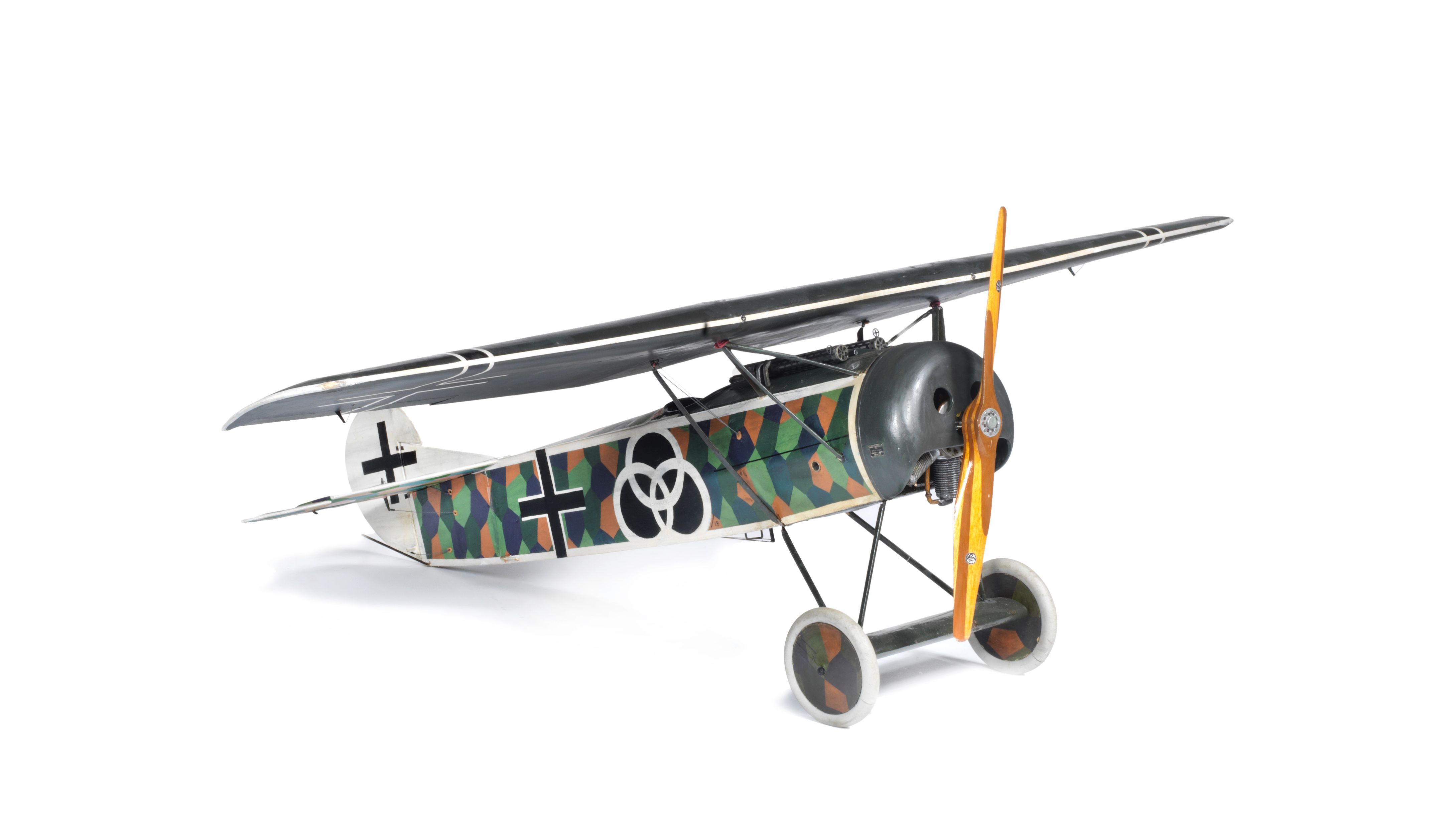 Bonhams : A good flying scale model of a Fokker EV/DVIII,