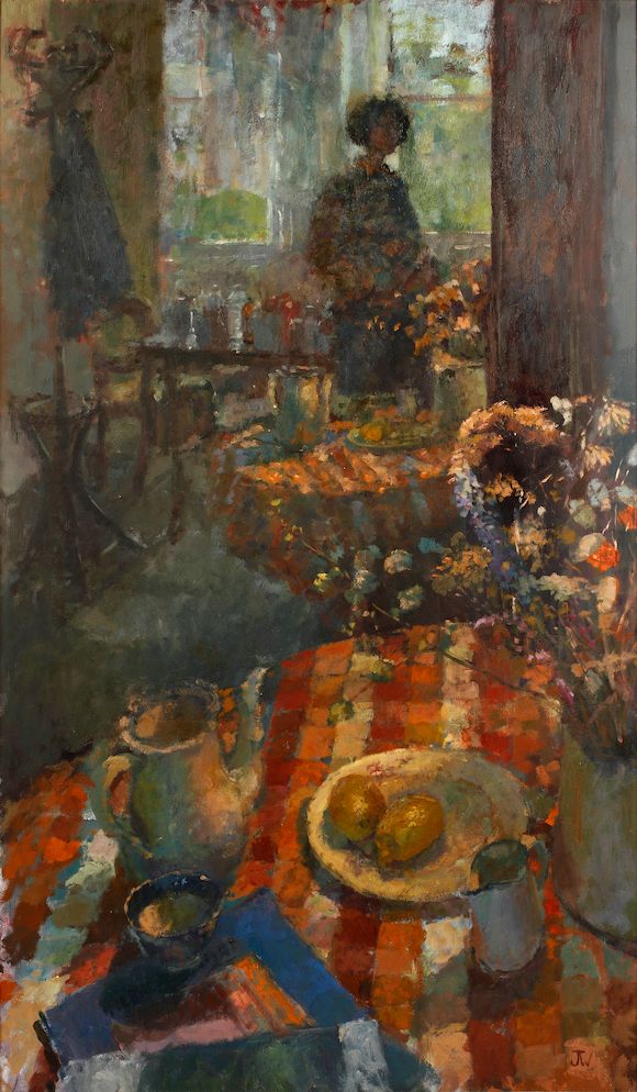 Bonhams : Jacqueline Williams (British, born 1962) The Studio - mirror ...