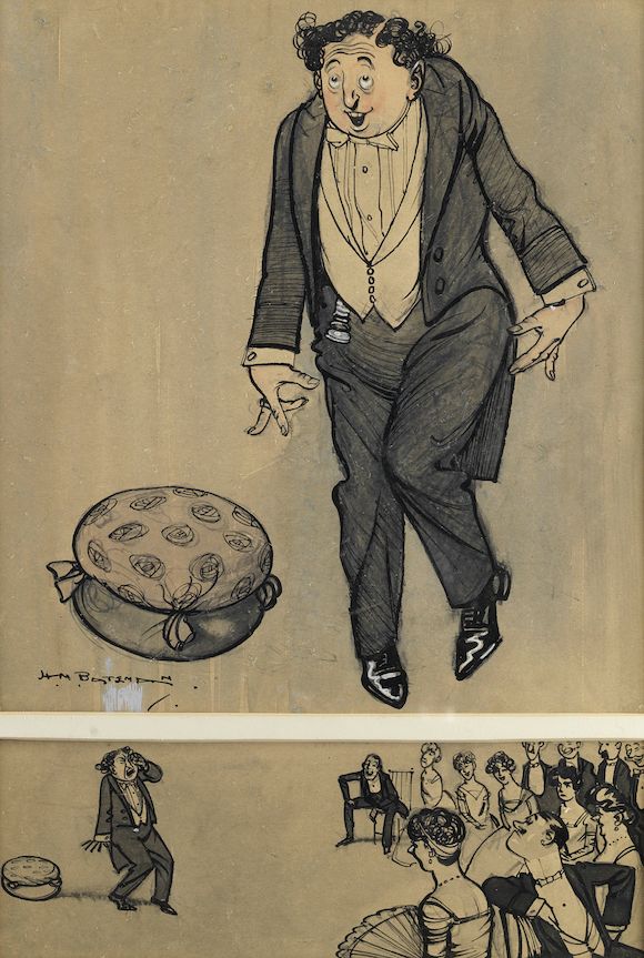 Bonhams : Henry Mayo Bateman (British, 1887-1970) 'The child impersonator'