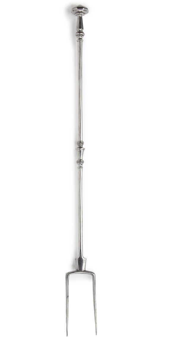 Bonhams : A late 18th/early 19th century steel meat or fire fork