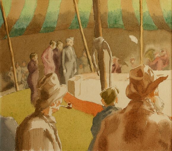 Bonhams : Thérèse Lessore (French, 1884-1945) At the Circus