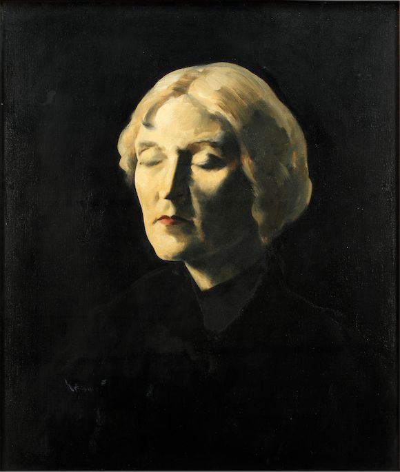 Bonhams : Jacob Kramer (British, 1892-1962) Head of a woman, possibly ...