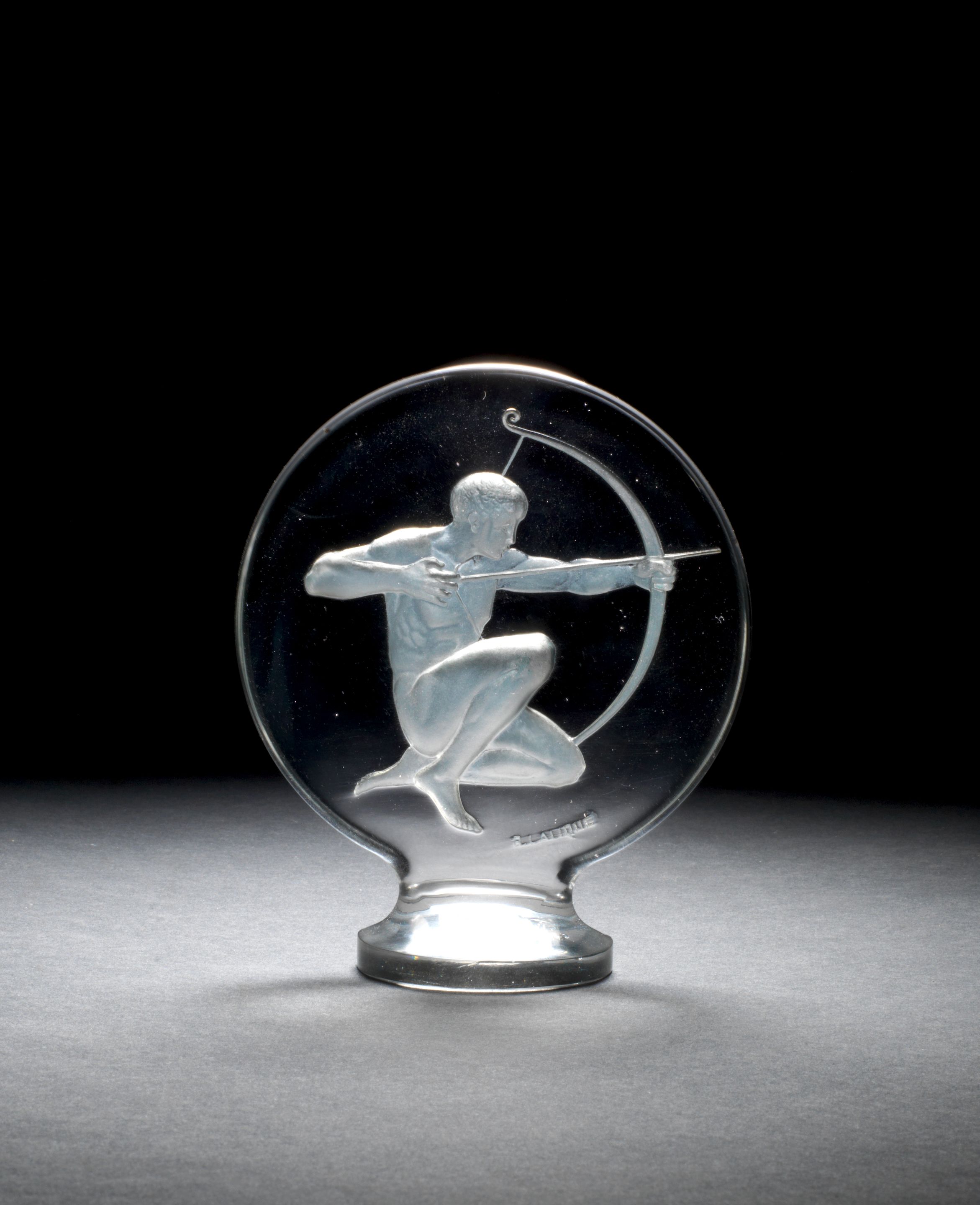 Bonhams Cars : An 'Archer' glass mascot, by Rene Lalique, French ...