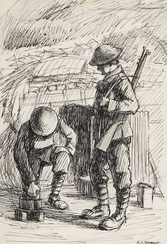 Bonhams : Alan Ian Ronald, RSW (British, 1899-1967) An album of twenty ...