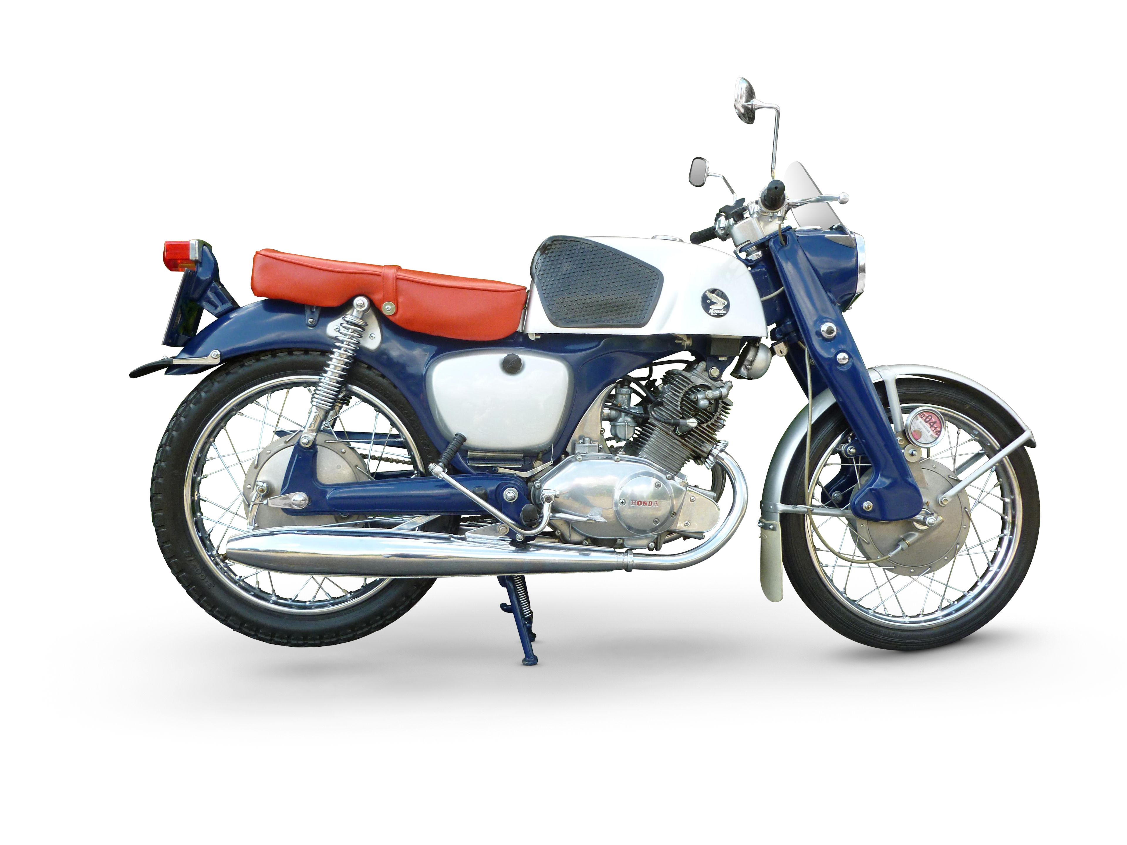 Bonhams Cars : 1964 Honda 125cc CB92 Benly Super Sport Frame no. CB92-7062631 Engine no. CB92E ...