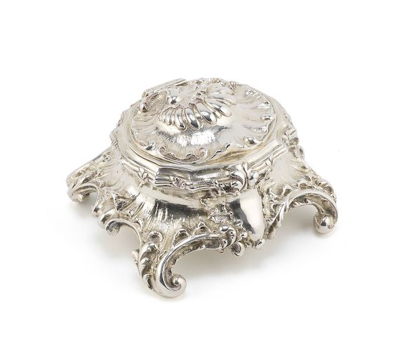 Bonhams : An French silver pepper box makers mark for Jacques-Charles ...