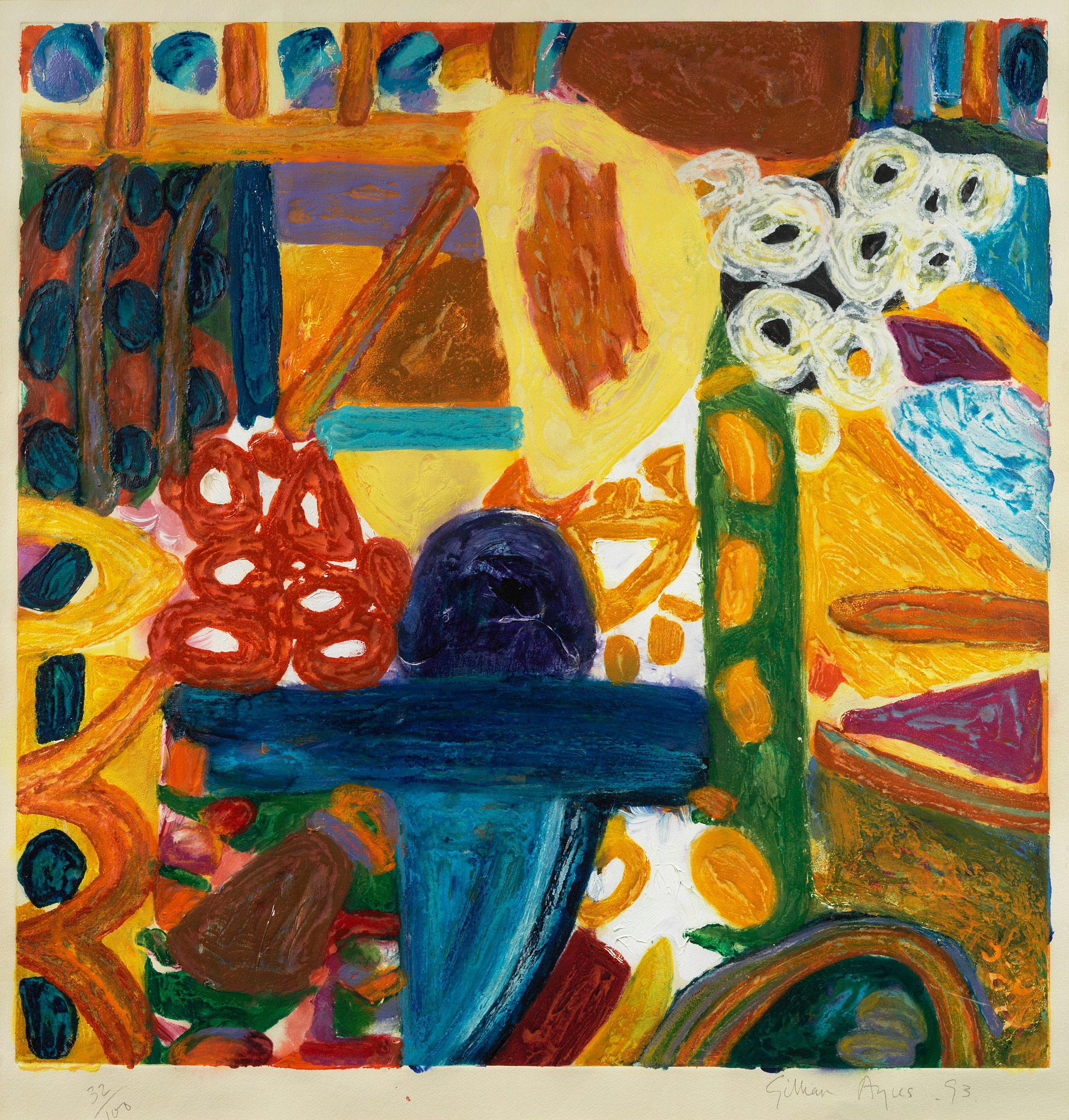 Bonhams : Gillian Ayres O.B.E., R.A. (British, born 1930) Sikar II ...