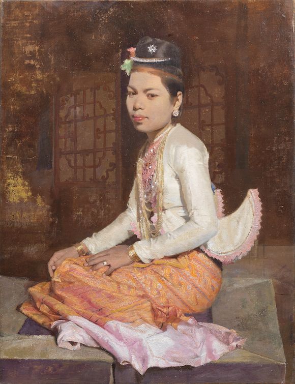 Bonhams : Sir Gerald Festus Kelly, RA (British, 1879-1972) The Well Beloved