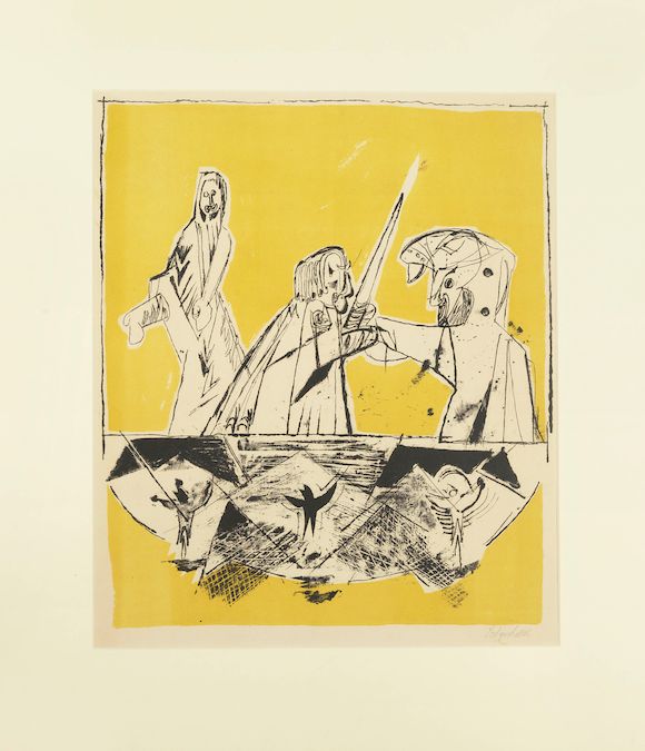 Bonhams : Robert Colquhoun (British, 1914-1962) Puppets at Modena ...