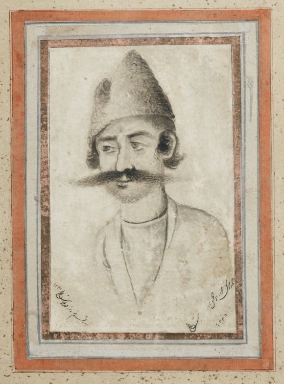 Bonhams : A head and shoulders portrait of a man, attributed to the ...