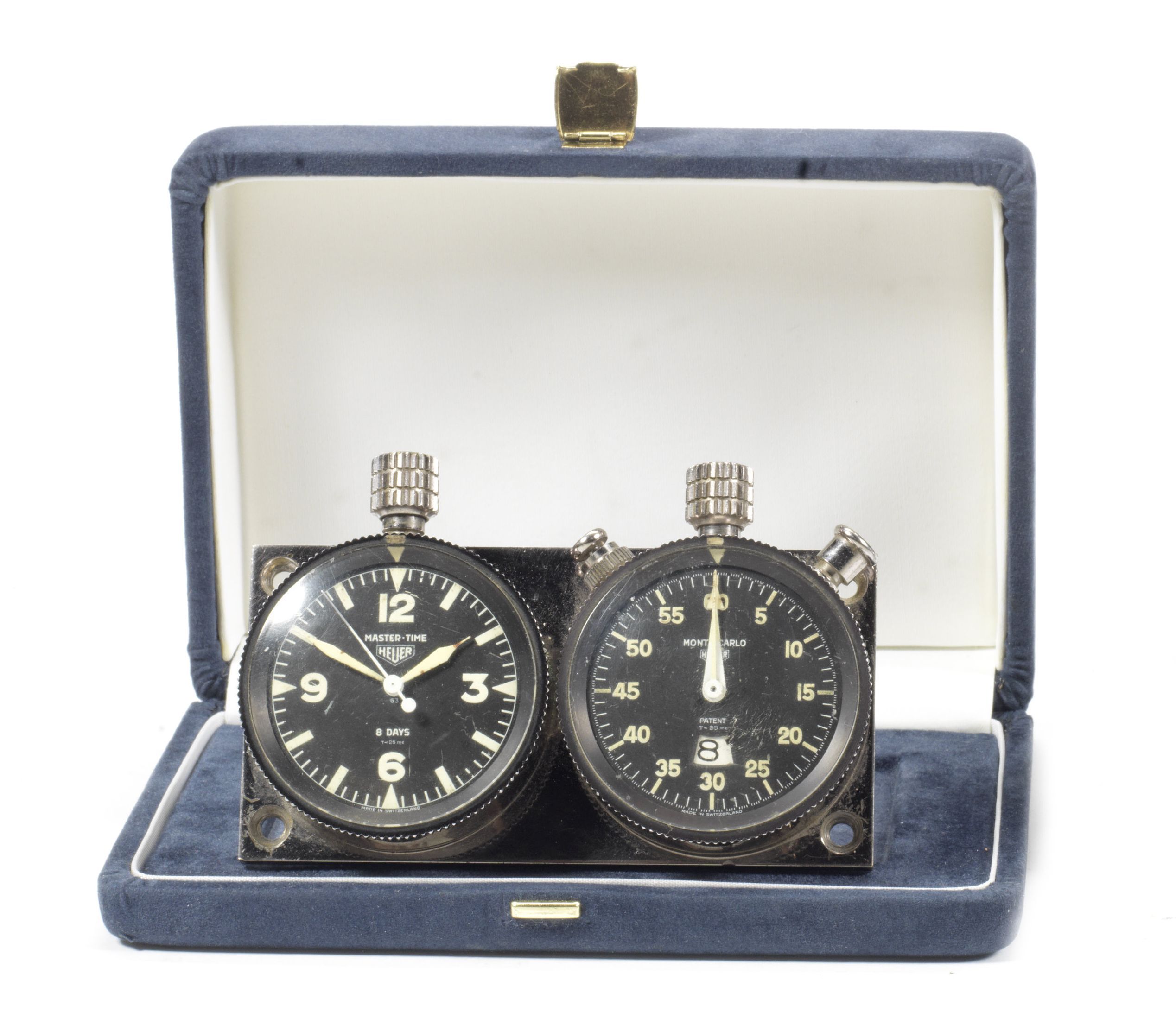 Bonhams Cars : A pair of Heuer 'Master Time' and 'Monte Carlo ...