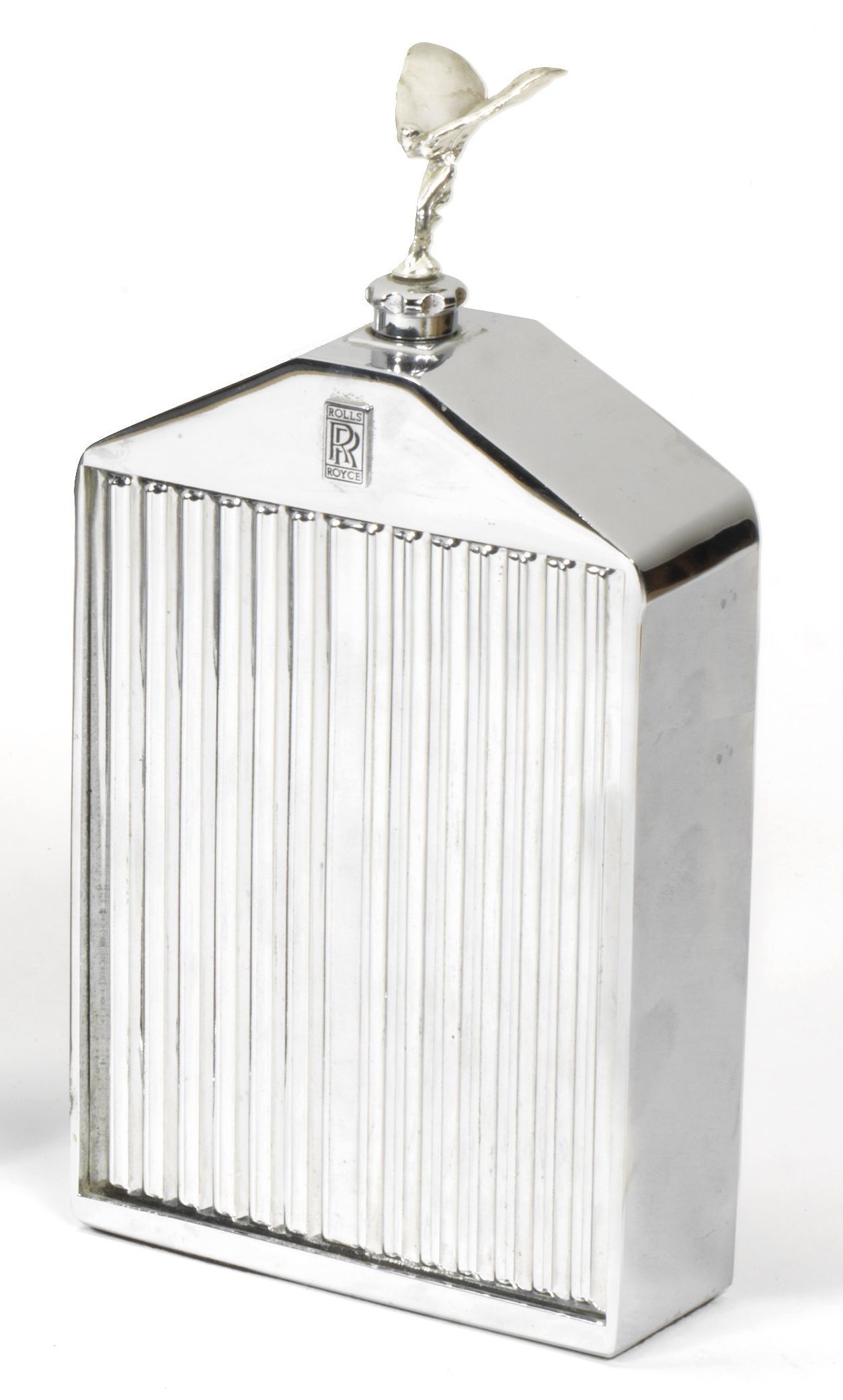 Bonhams Cars : A Rolls-Royce radiator decanter by Ruddspeed,
