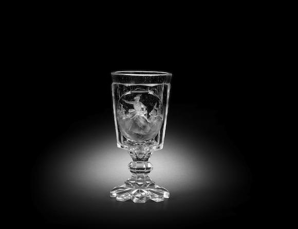 Bonhams A North Bohemian Engraved Goblet By August Böhm Senior Circa