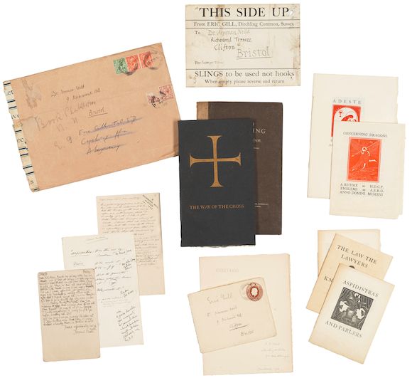 Bonhams : GILL (ERIC) and ST. DOMINIC'S PRESS A private archive formed ...