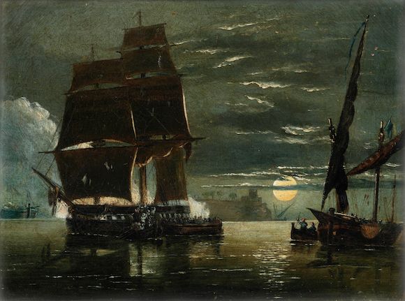 Bonhams : Richard Principal Leitch (British, 1827-1875) 'Riff Pirates ...