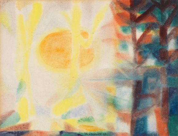 Bonhams Alfred Manessier French 1911 1993 Untitled