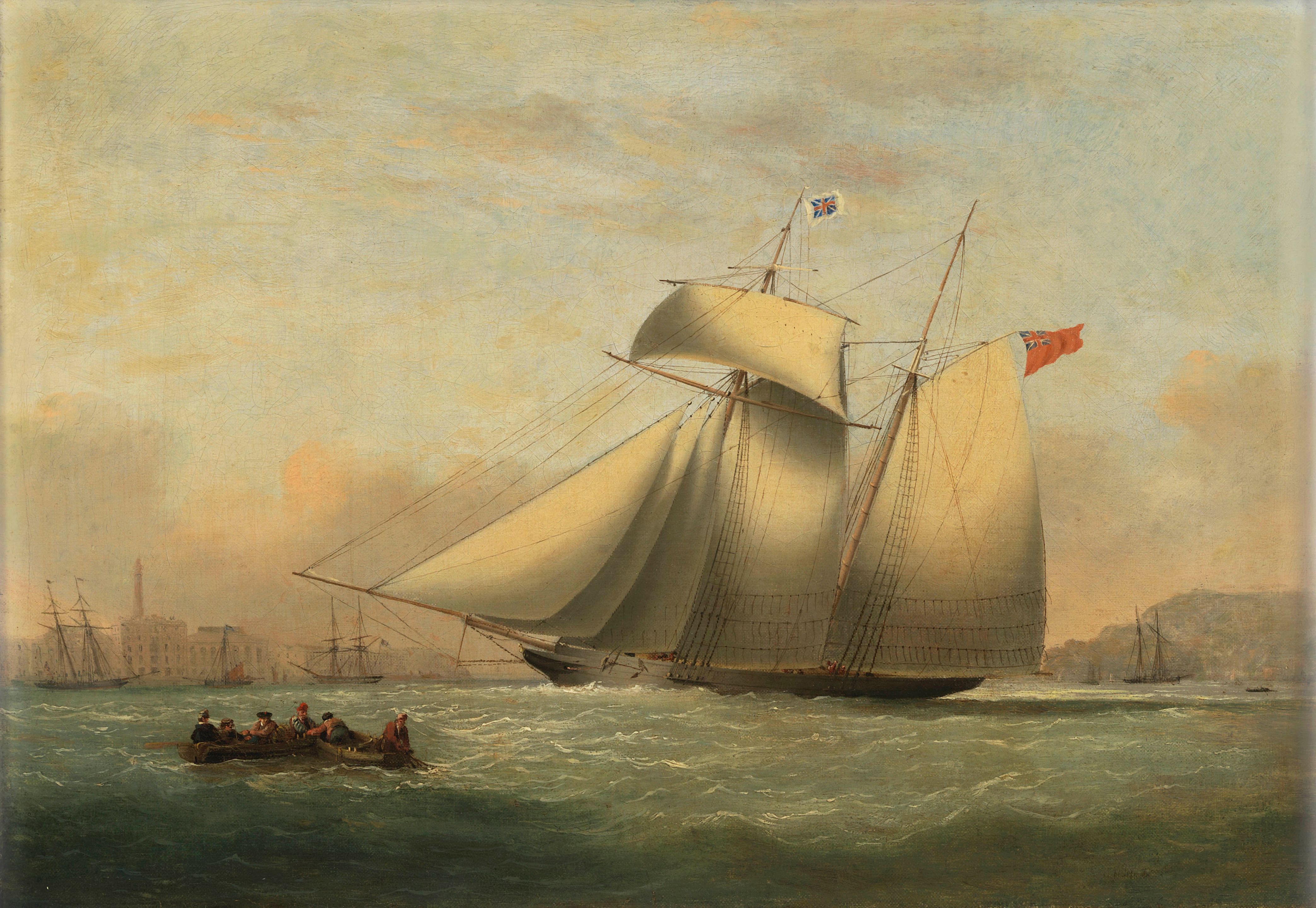 Bonhams : Nicholas Matthew Condy (British, 1818-1851) Sailing in ...