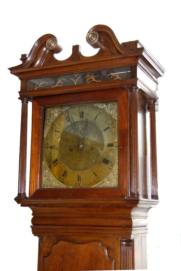 Bonhams : An 18th Century mahogany longcase clock J. Wignall, Ormskirk