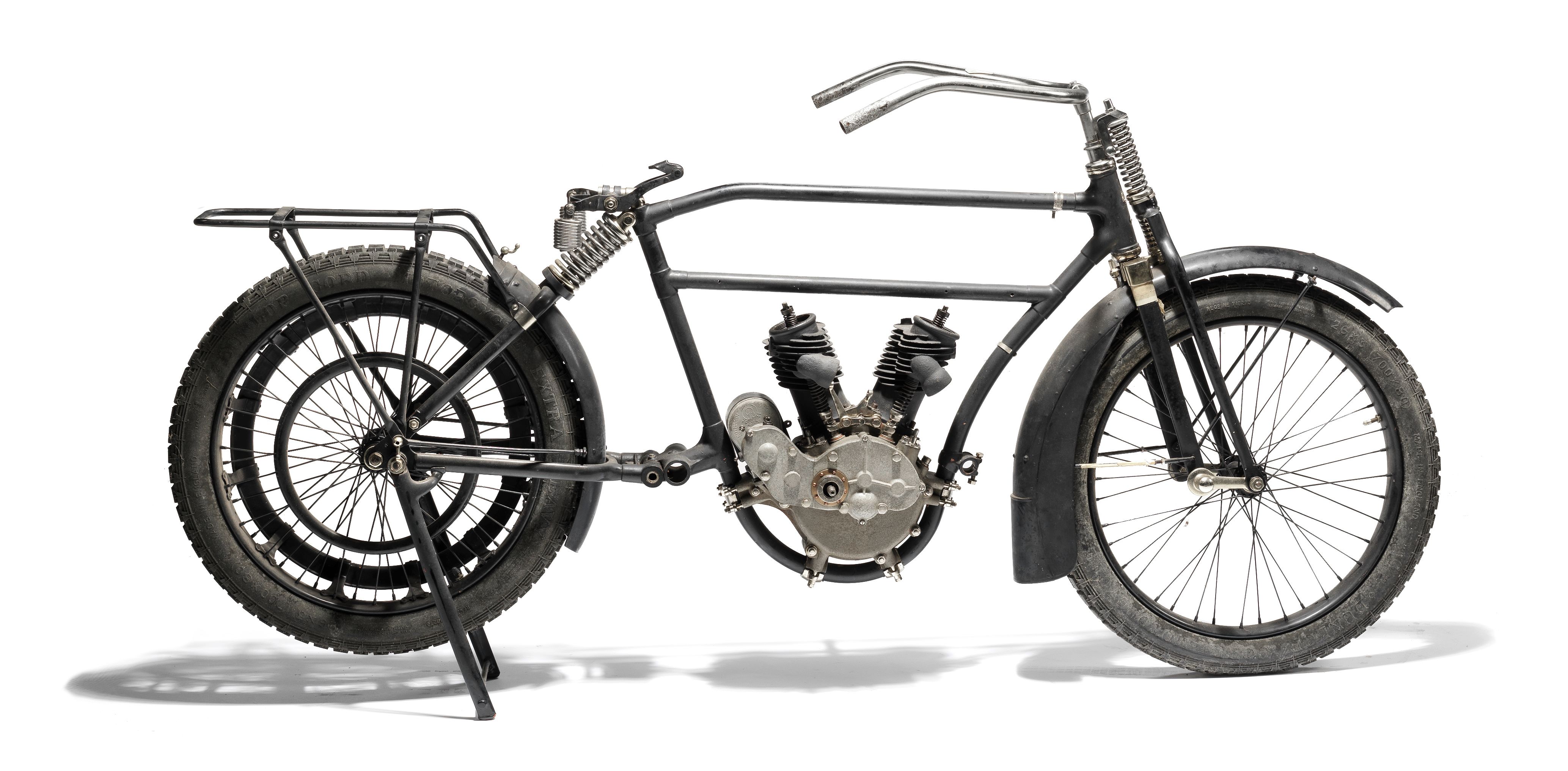 Bonhams Cars : c.1913 NSU 6/7hp Twin Project Frame no. 295380 Engine no ...