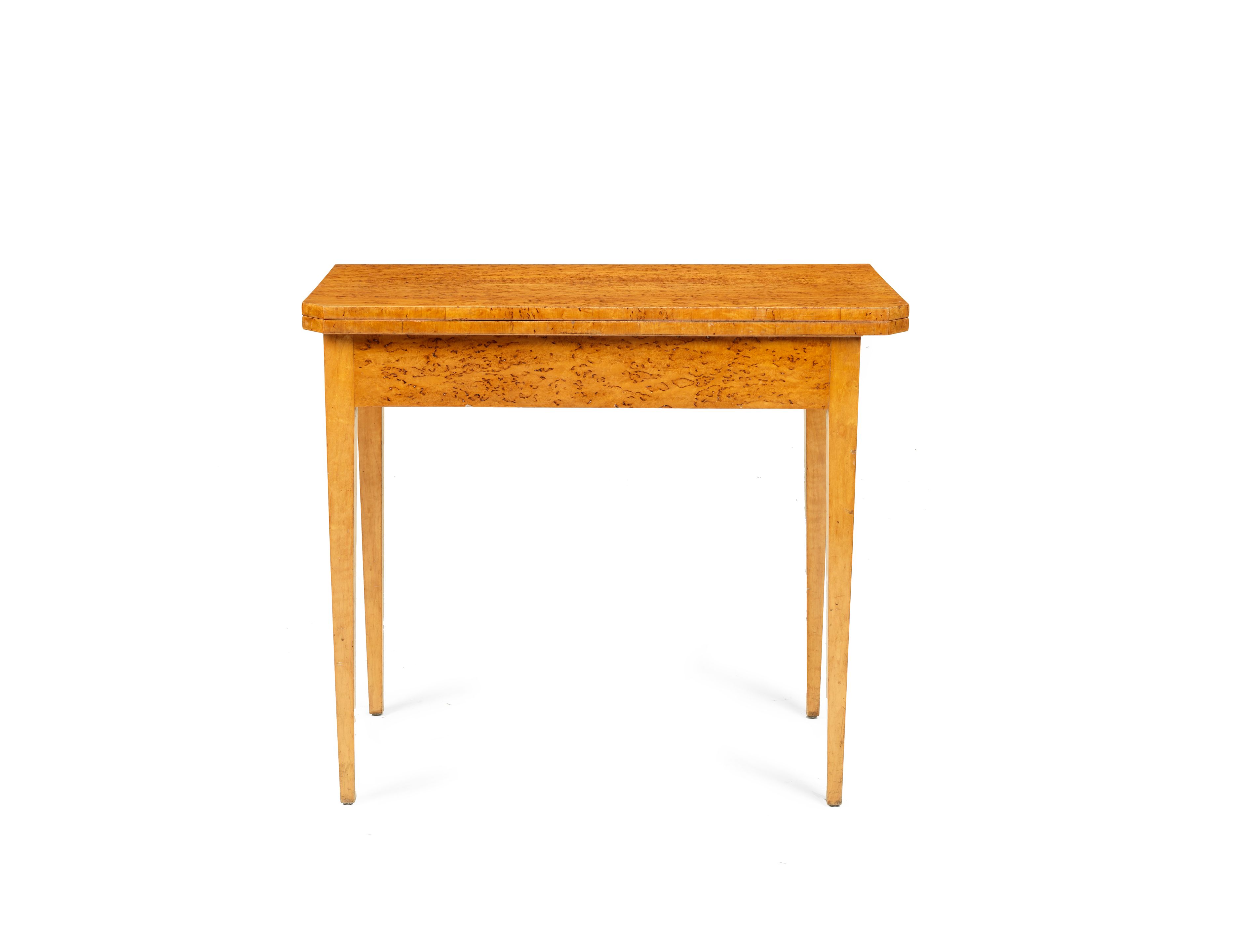 Bonhams : A German 19th century Karelian or burr birch and satinbirch ...