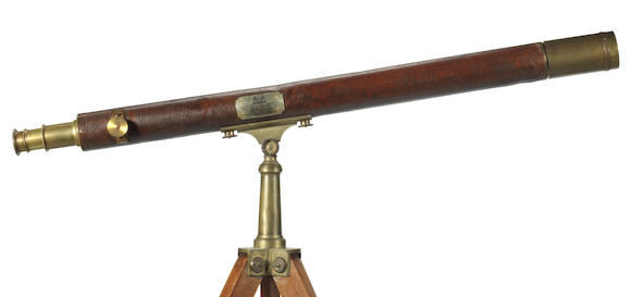 Bonhams A J H Steward 2 14 Inch Refracting Telescope On Stand