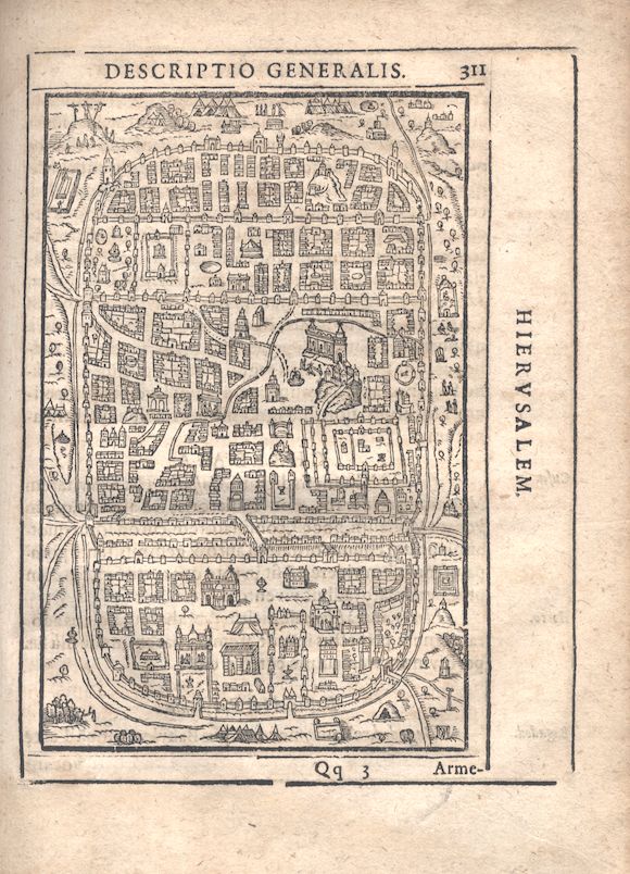 Bonhams : ROMANUS (ADRIANUS) Parvum theatrum urbium, sive urbium ...