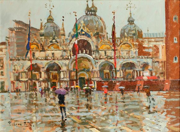 Bonhams : Richard Price (British, born 1962) St. Marks, Venice