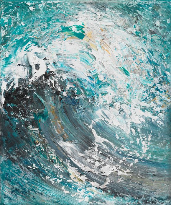 Bonhams : Maggi Hambling (British, born 1945) Splintering Wave