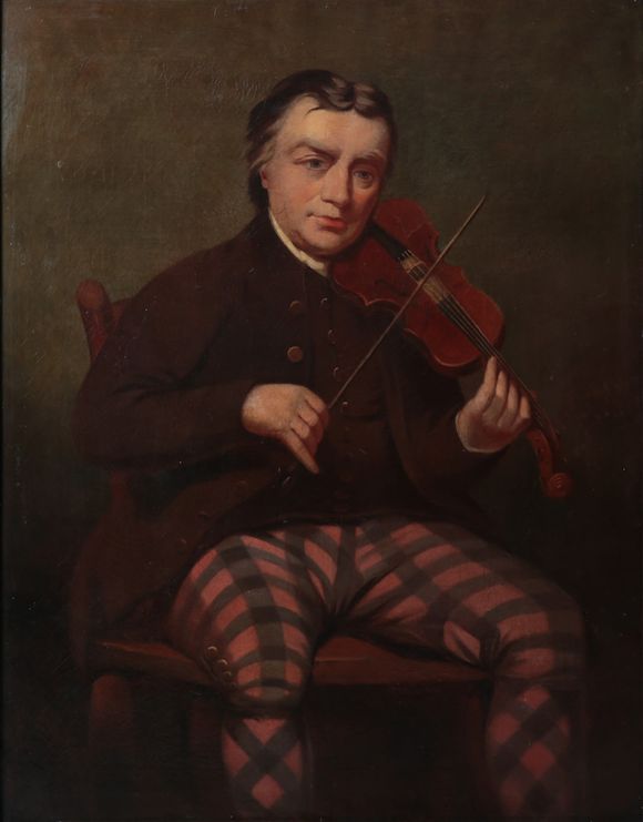 Bonhams : After Sir Henry Raeburn R.A. Portrait of Neil Gow