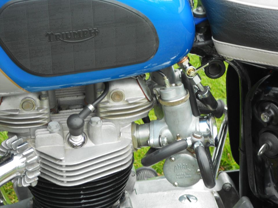 Bonhams : 1965 Triumph 650cc T120 Bonneville Frame no. T120 DU21797 ...