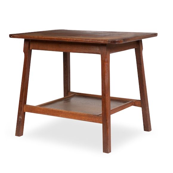 Bonhams : In the style of Sir Robert Lorimer, An Arts and Crafts oak ...