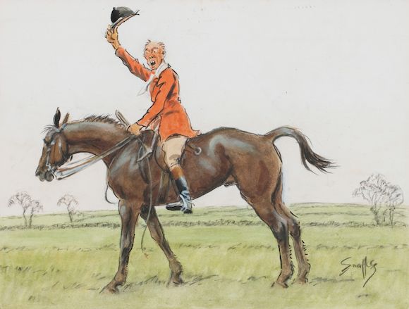 Bonhams : Charlie Johnson Payne, 'Snaffles' (British, 1884-1967) Jim Pigg