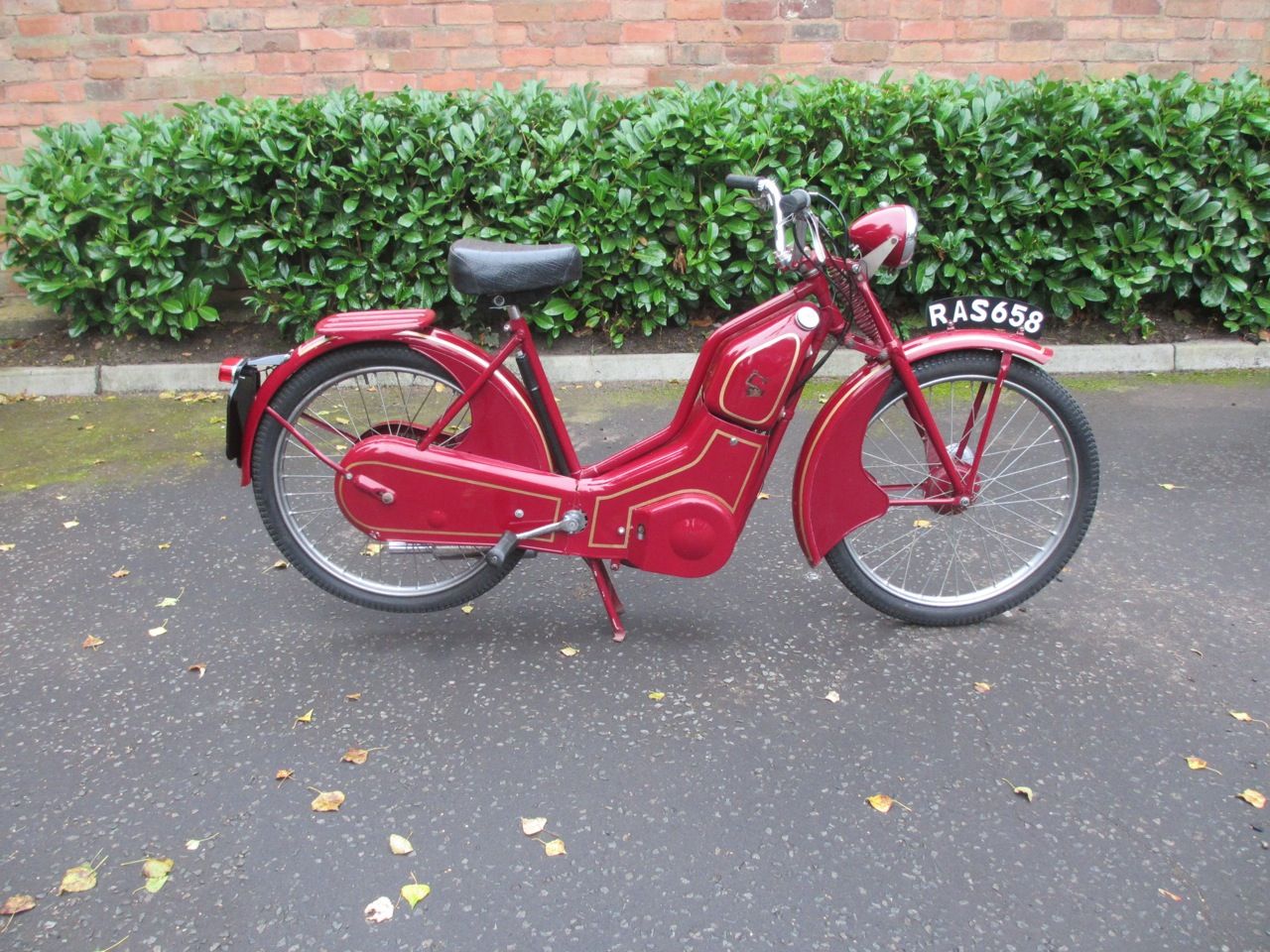 Bonhams Cars : 1956 New Hudson 98cc Auto-cycle Frame no. TBA Engine no. TBA