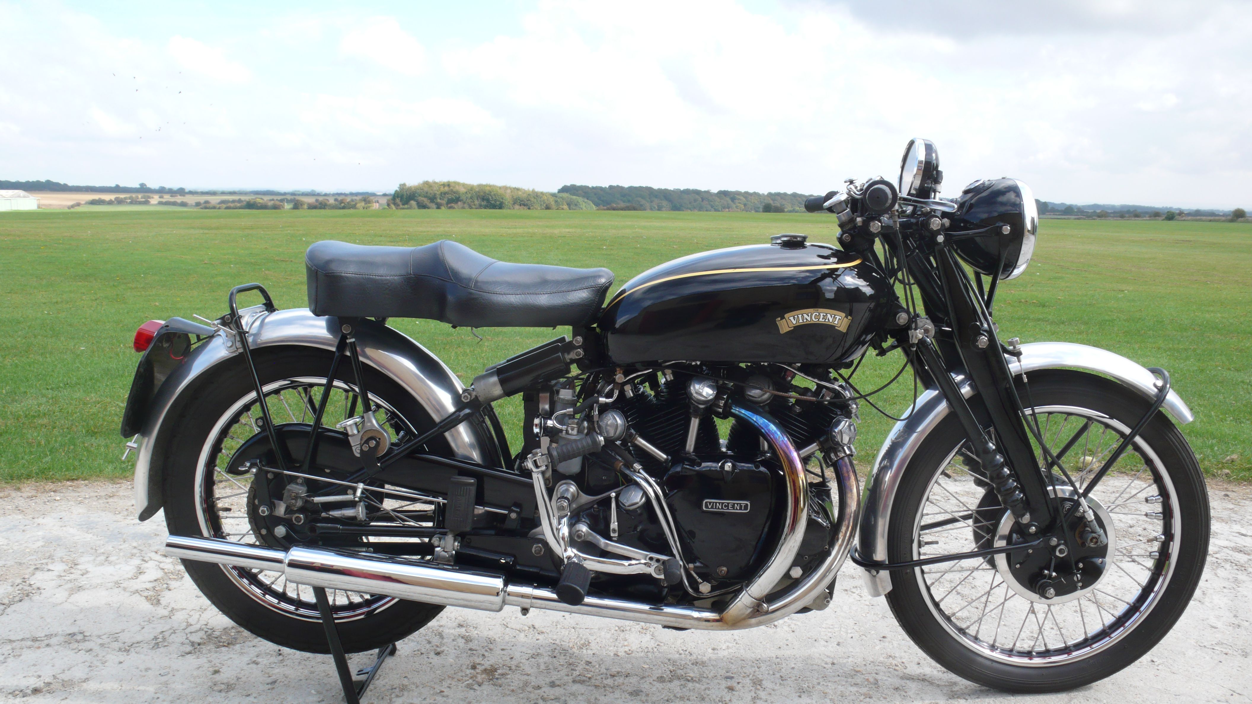 Bonhams Cars : c.1951 Vincent 998cc Series C Black Shadow Frame no ...
