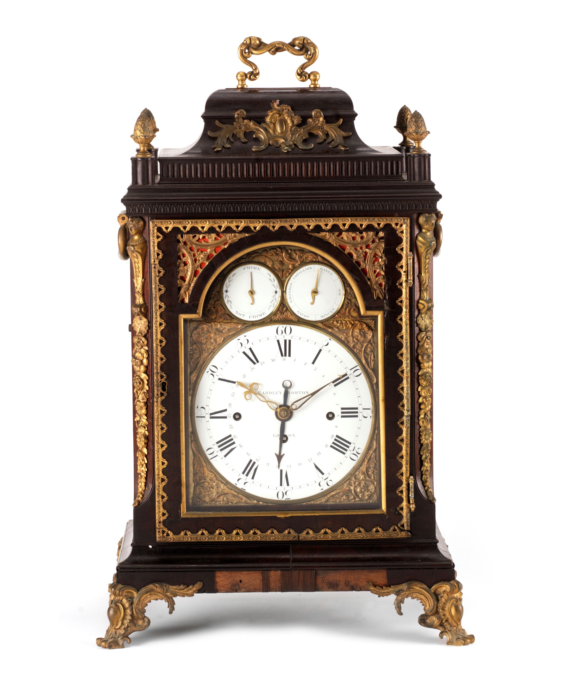 Bonhams : A late 18th century ormolu mounted mahogany musical and ...