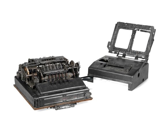 Bonhams : A very rare SG-41 "Schlusselgerat" coding machine, German ...