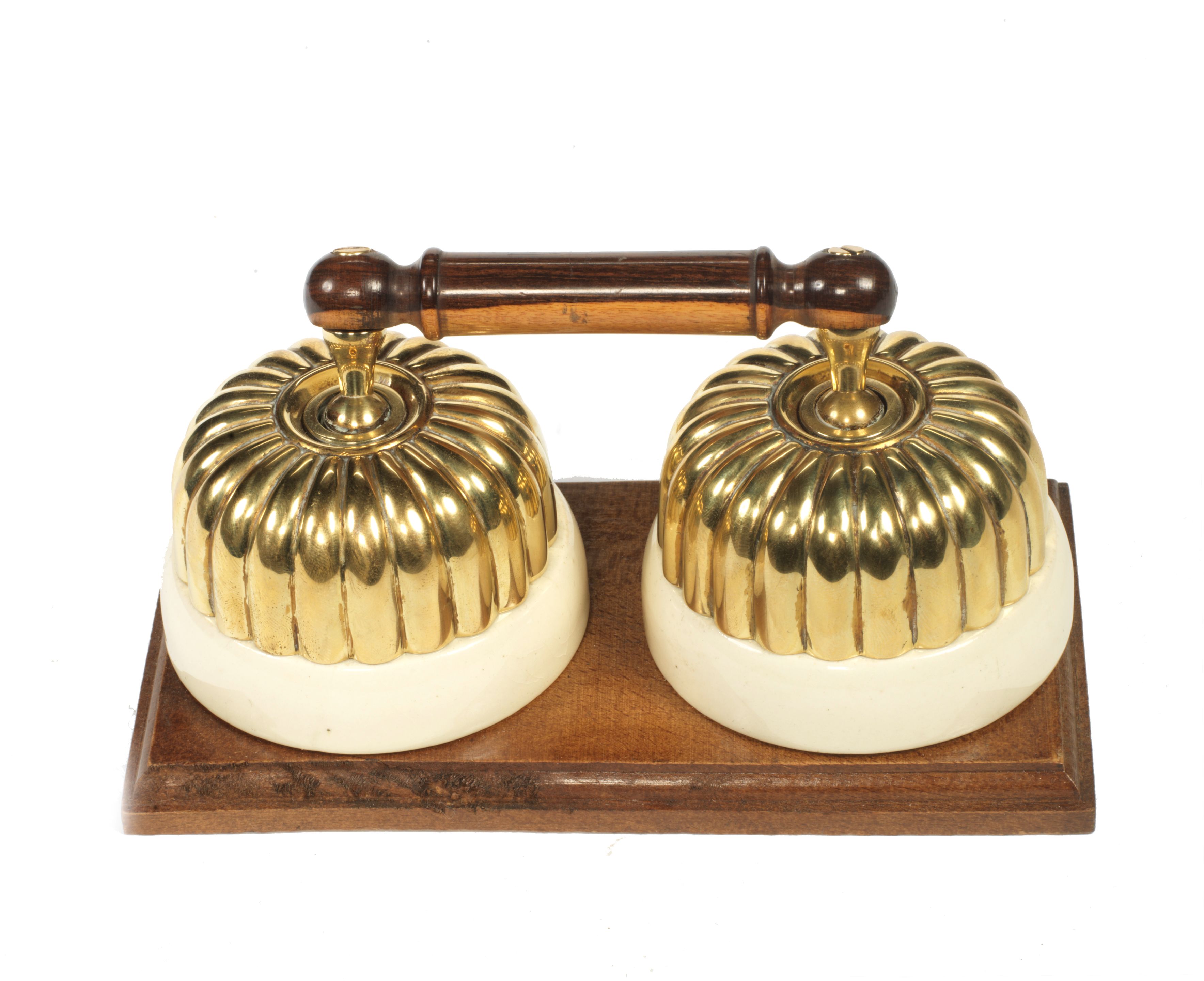 Bonhams Cars : A pair of mounted 'Jellymould' Veteran ignition switches,