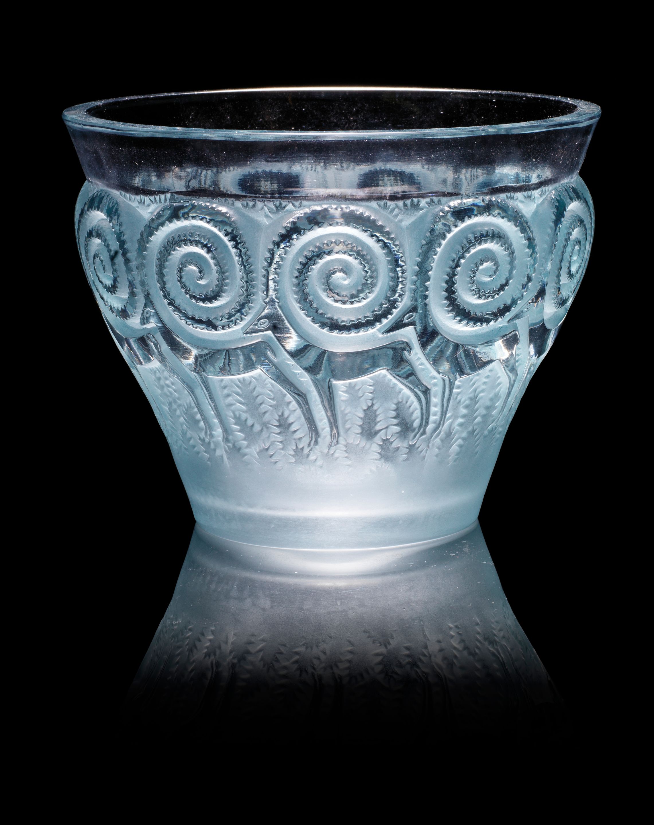 Bonhams : Lalique 'Rennes' a Vase, 1950's post war design
