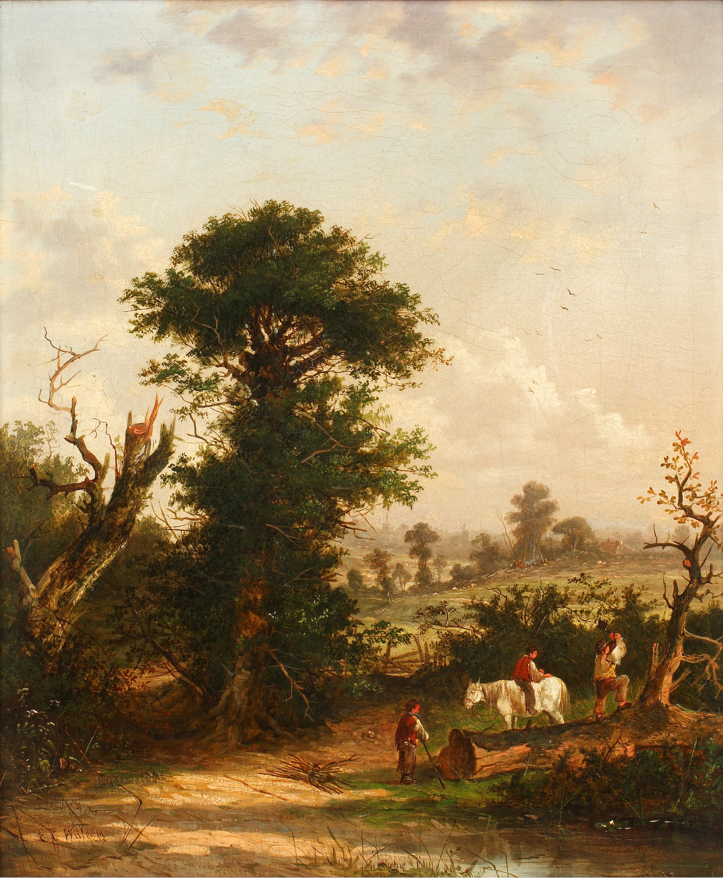 Bonhams : Circle of Edward Charles Williams (British, 1807-1881 ...