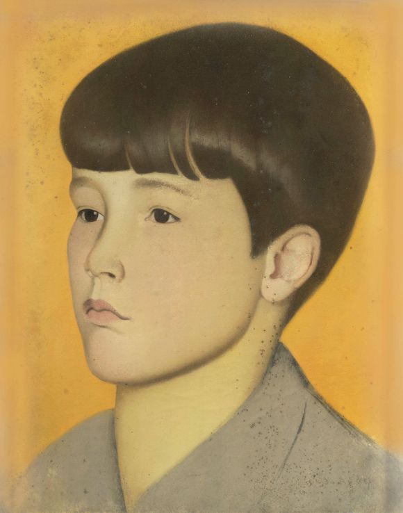 Bonhams : Simon Albert Bussy (British, 1869-1954) Portrait of ...