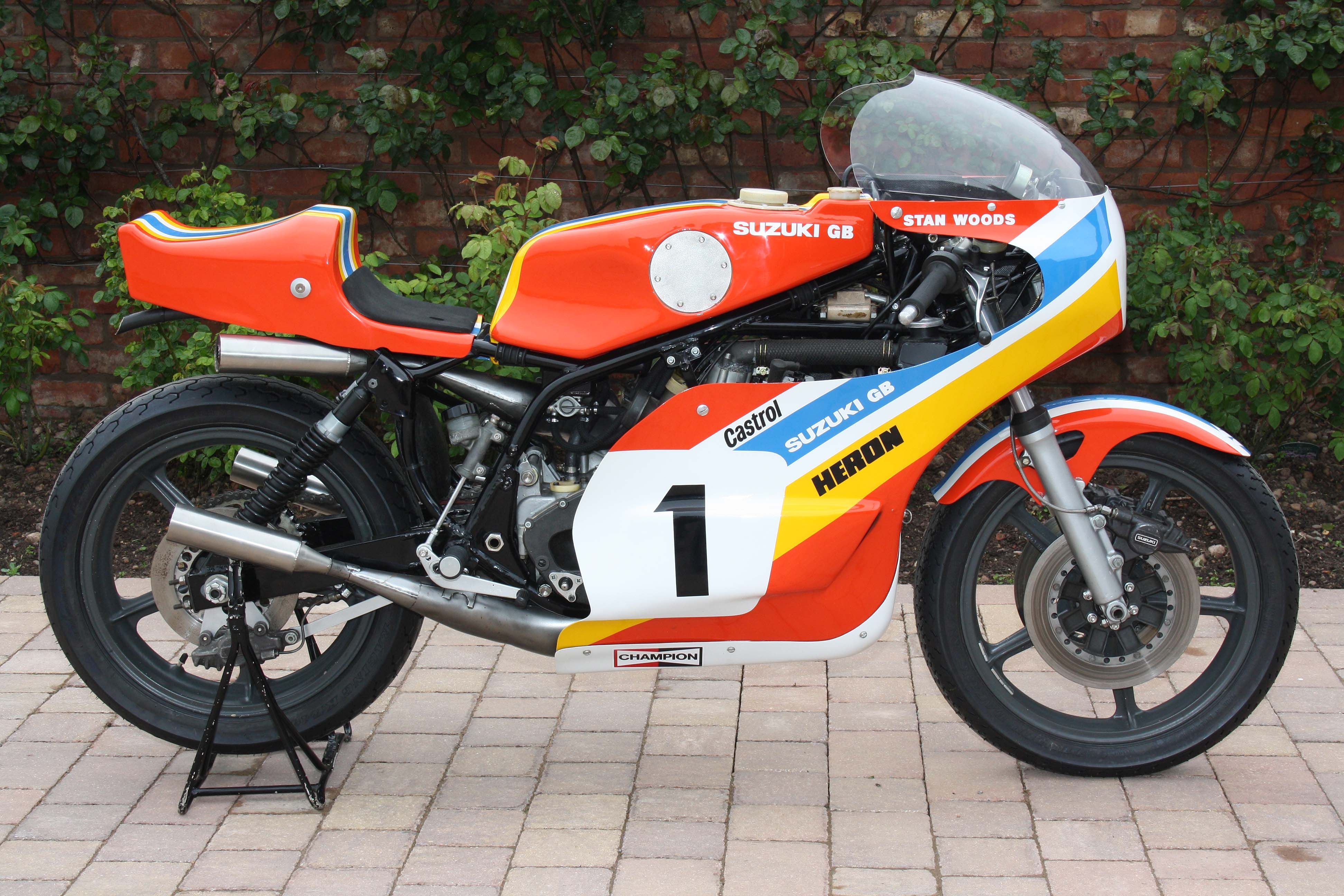 Bonhams Cars : The ex-Stan Woods, Heron Suzuki GB,1975 Suzuki TR750 ...