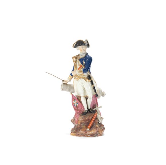 Bonhams : A rare Staffordshire figure of Lord Rodney, circa 1795-1800