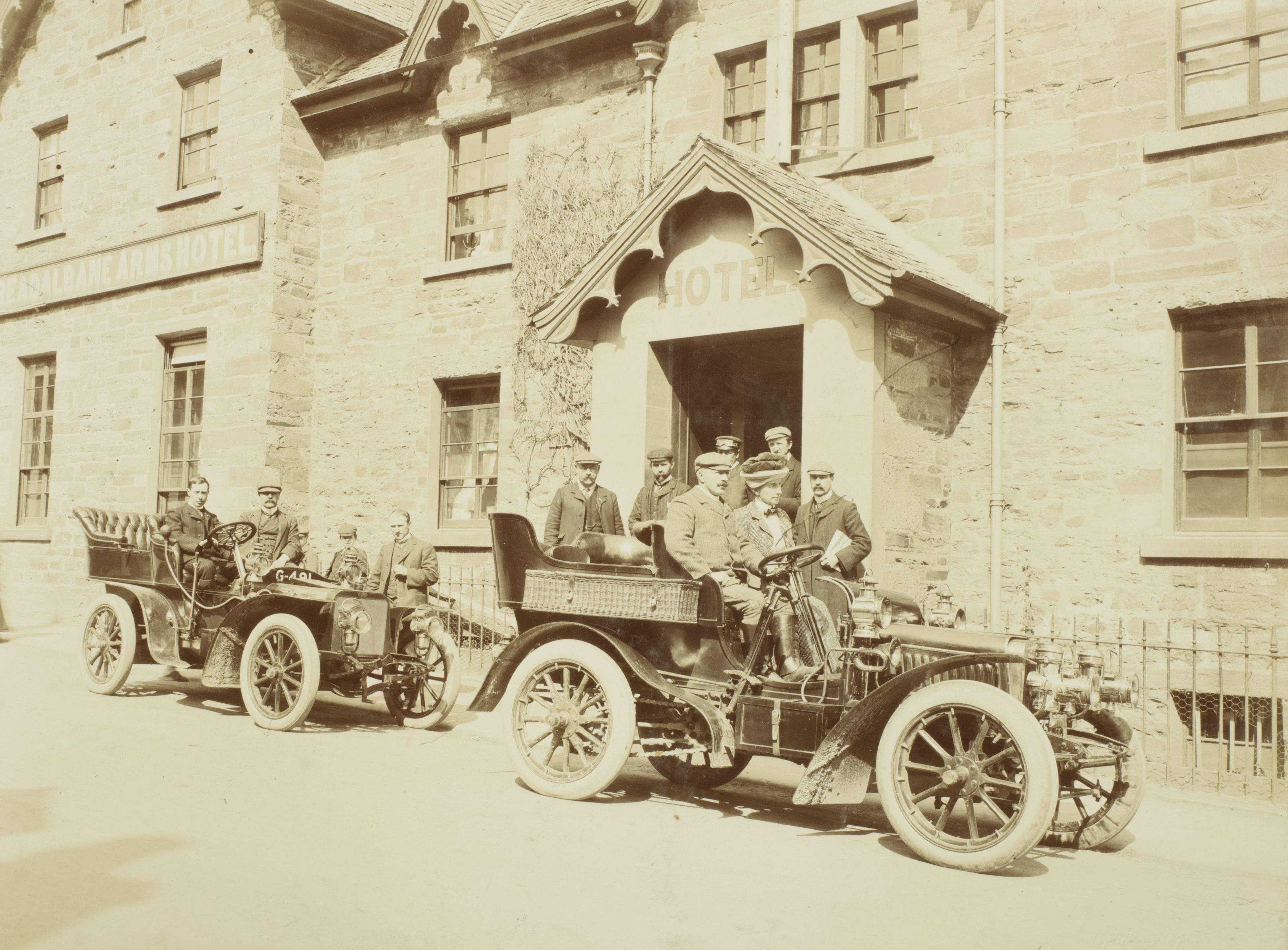 Bonhams Cars : Argent Archer's photograph album covering the Scottish ...