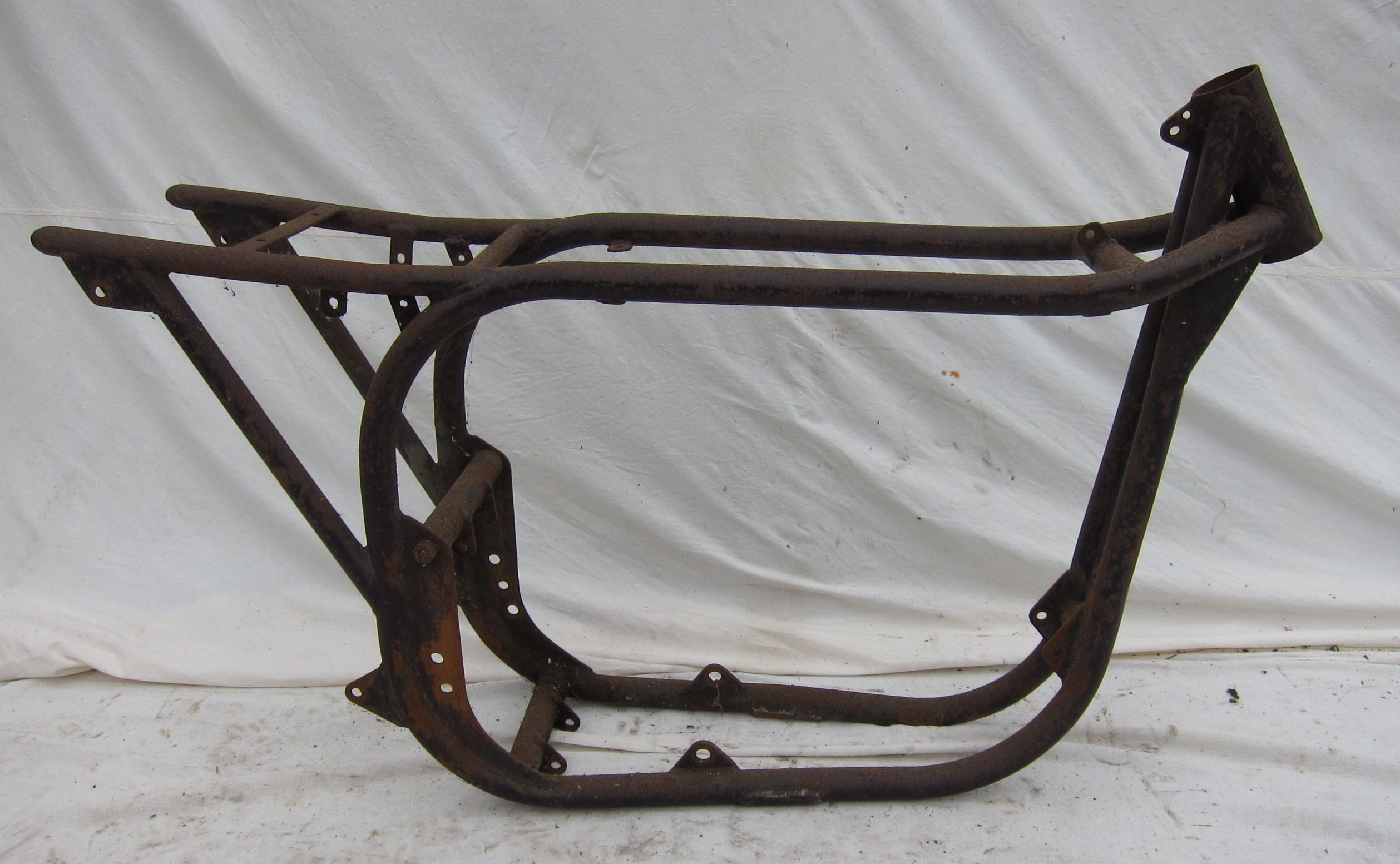 Bonhams Cars : A Norton Wideline featherbed frame,