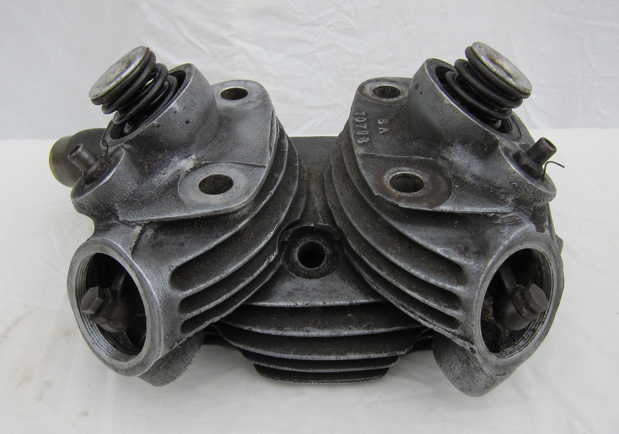 Bonhams Cars : A Vincent front cylinder head,
