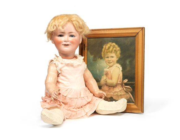 Bonhams : Princess Elizabeth Burgggrub bisque head doll 2