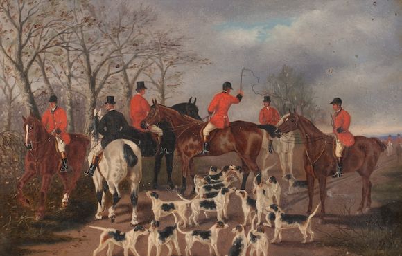 Bonhams : After John Sargent Noble, RBA 'Meet of the Quorn Hunt ...
