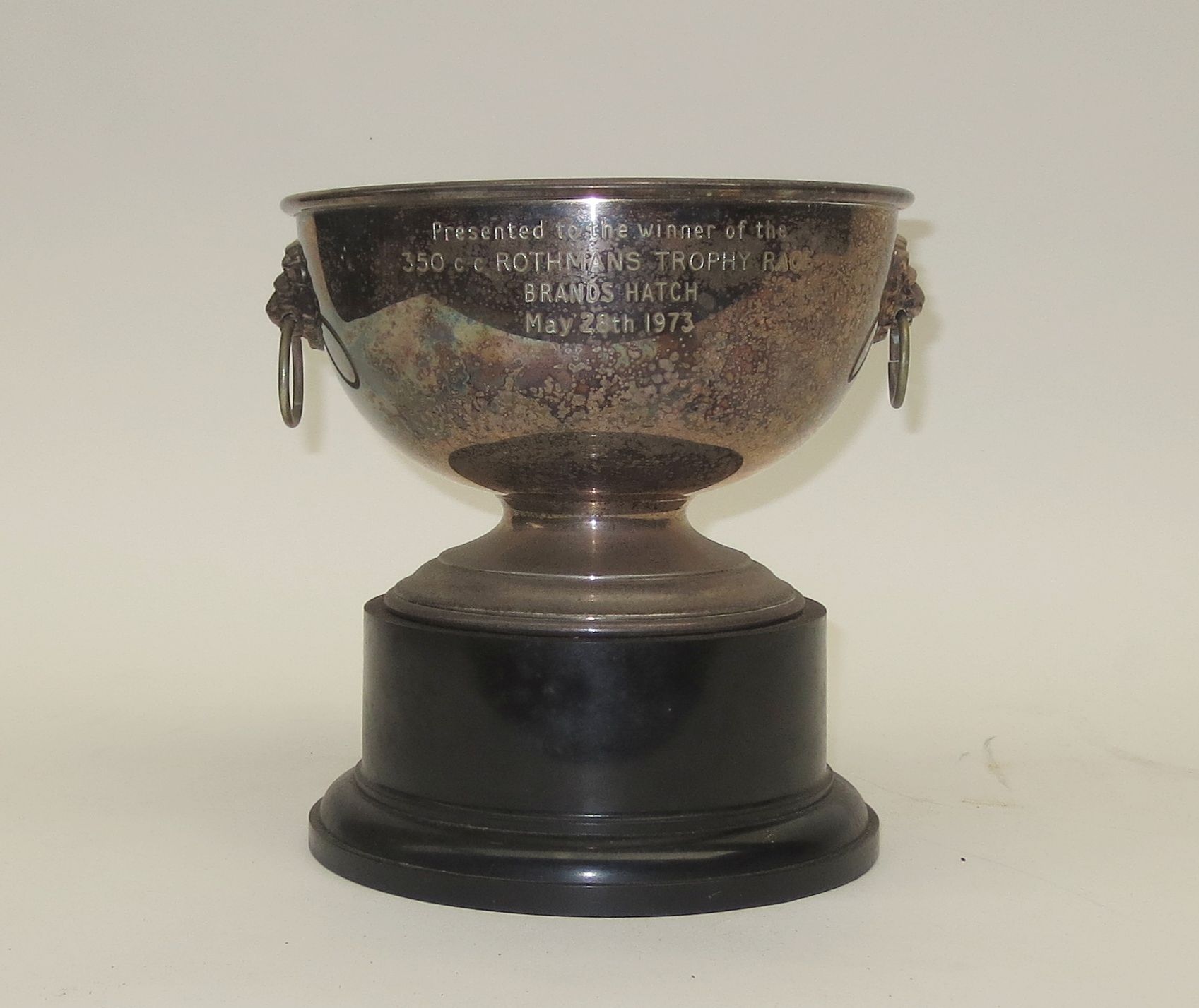 Bonhams Cars : Barry Sheene's 1973 Brands Hatch Rothmans Winner's Trophy,