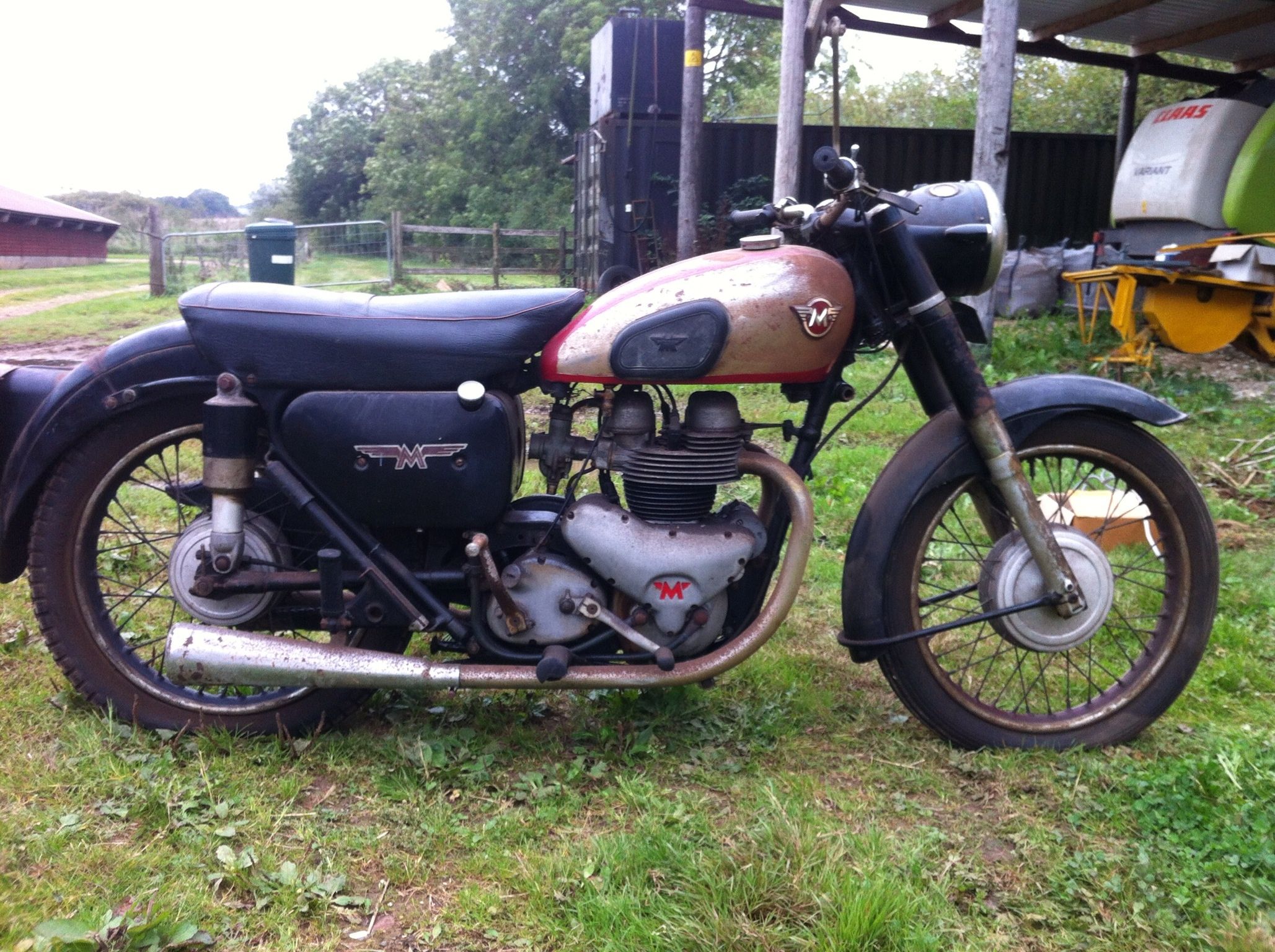 Bonhams Cars : 1956 Matchless 593cc Model G11 Project Frame no. to be ...