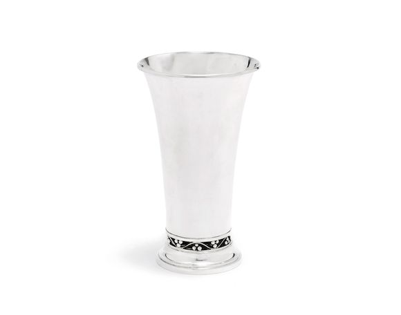 Bonhams : HARALD NIELSEN FOR GEORG JENSEN: A Danish silver beaker ...